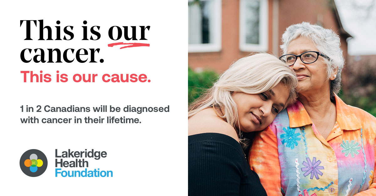 2 in 5 Canadians will be diagnosed with cancer in their lifetime.– This ...